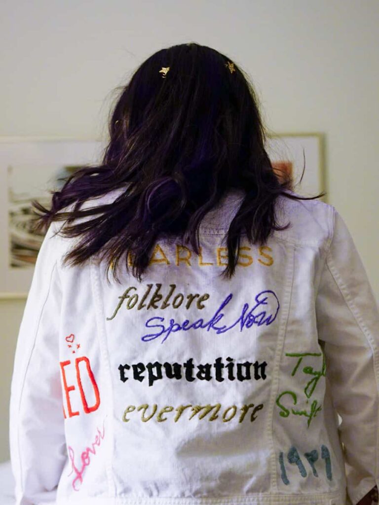 DIY Custom Jacket for Taylor Swift: The Eras Tour